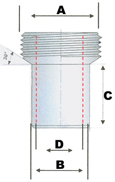 External Thread Tubes