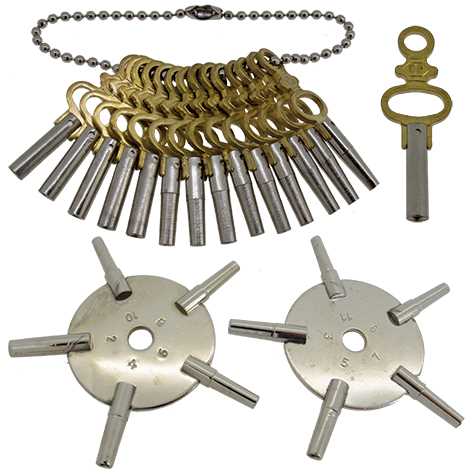 Pocket Watch Keys
