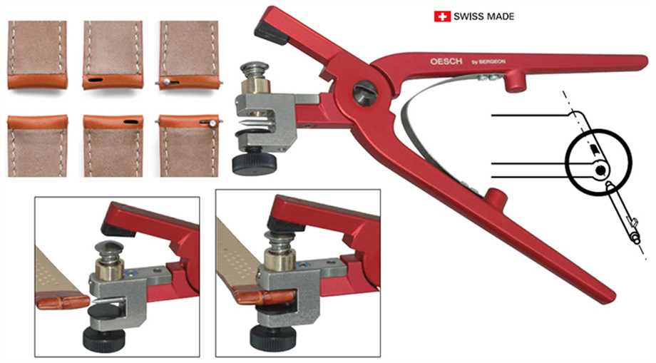 Watch Strap Cutting & Hole Making Tools