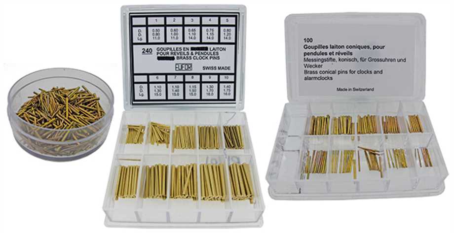 Gauged Sets of Clock Pins